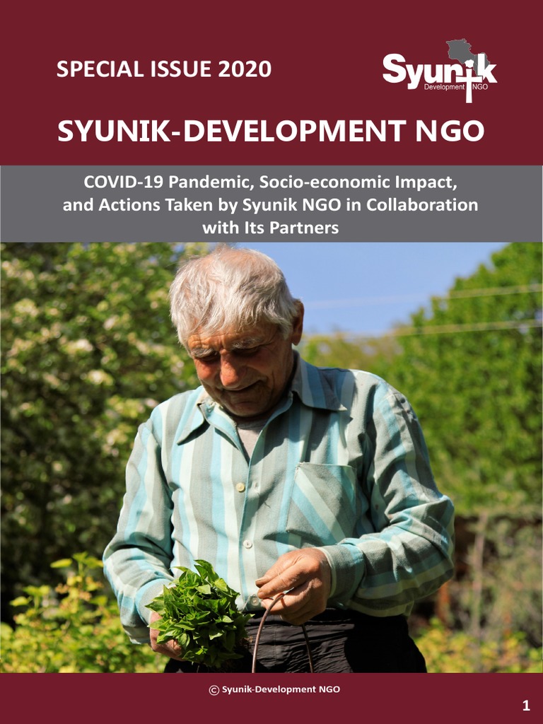 Syunik NGO Newsletter Special Issue 2020 | PDF | Armenia | Health Sciences