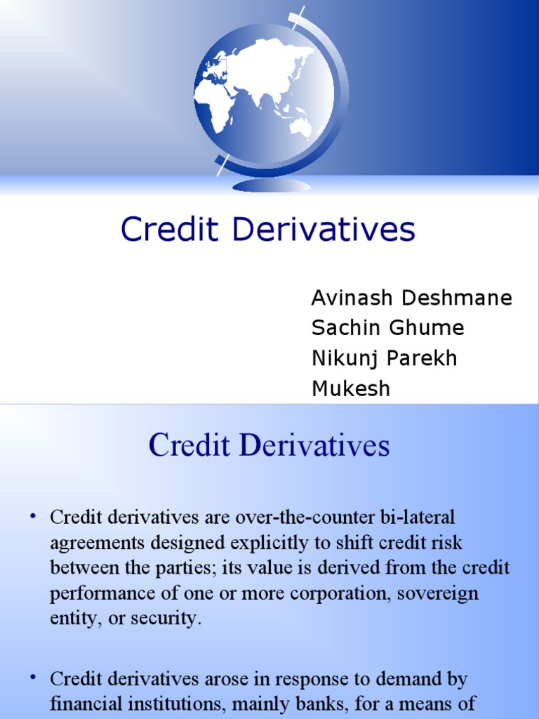 CDS, TRS, CSO Explained: Key Types of Credit Derivatives | PDF | Bonds ...