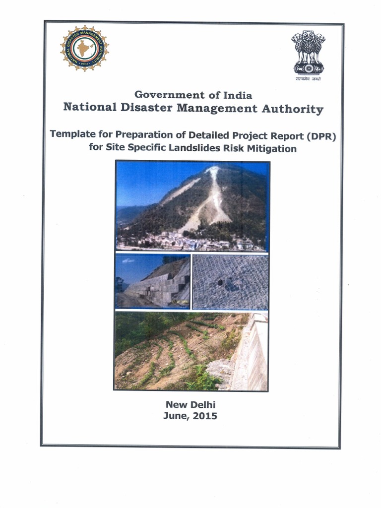 Landslide DPR Template | PDF