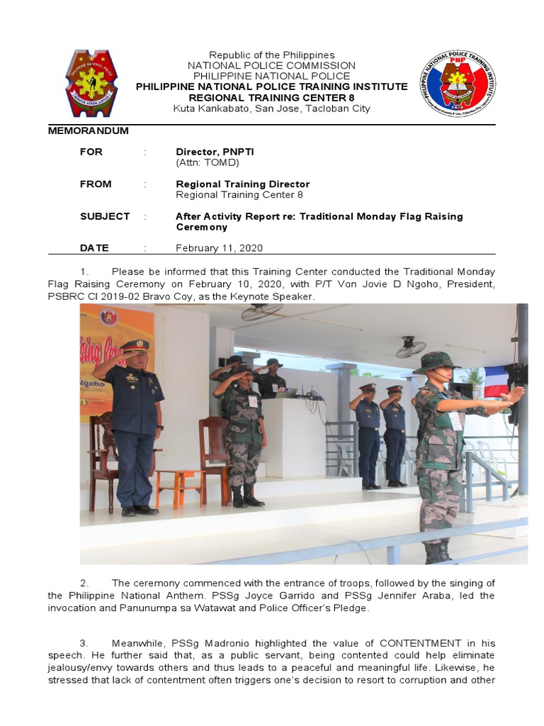 After Activity Report - TMFRC.feb10.2020 | PDF