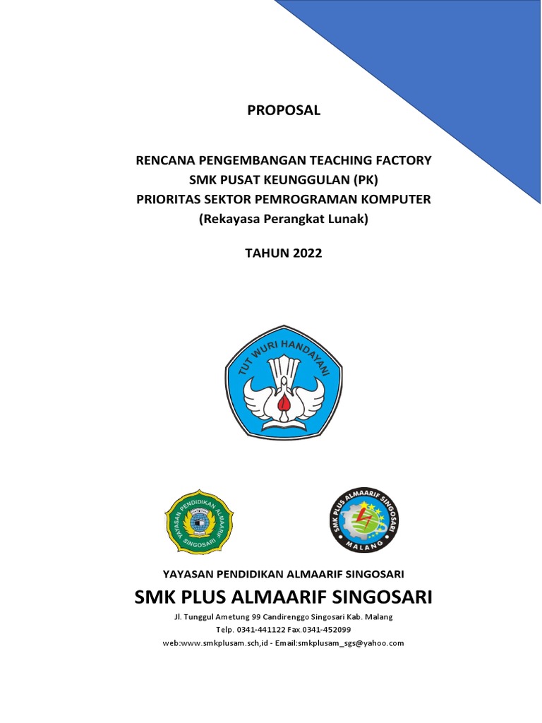 Proposal SMK PK | PDF