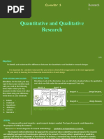 Quali vs. Quanti Types of Quanti Design | PDF | Quantitative Research ...