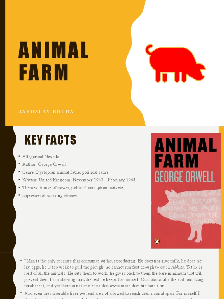 Animal Farm: Jaroslav Bouda | PDF