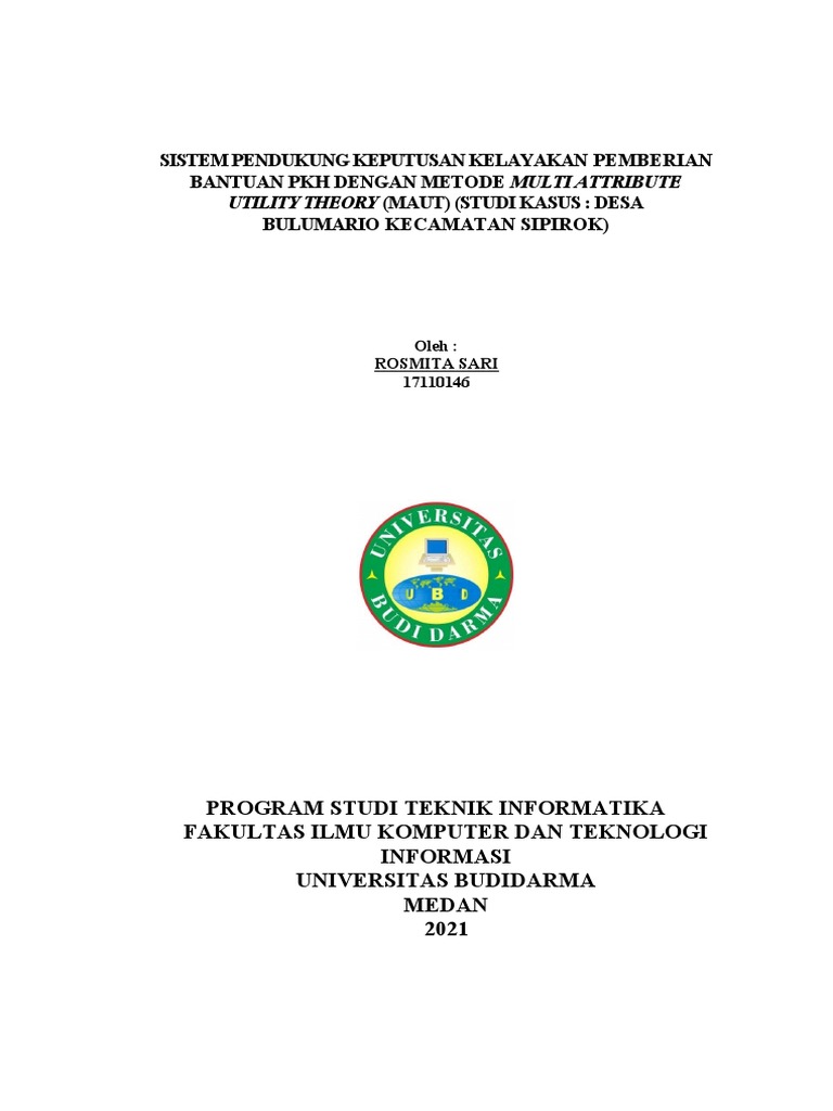 Skripsi Rosmita Sari Lengkap | PDF