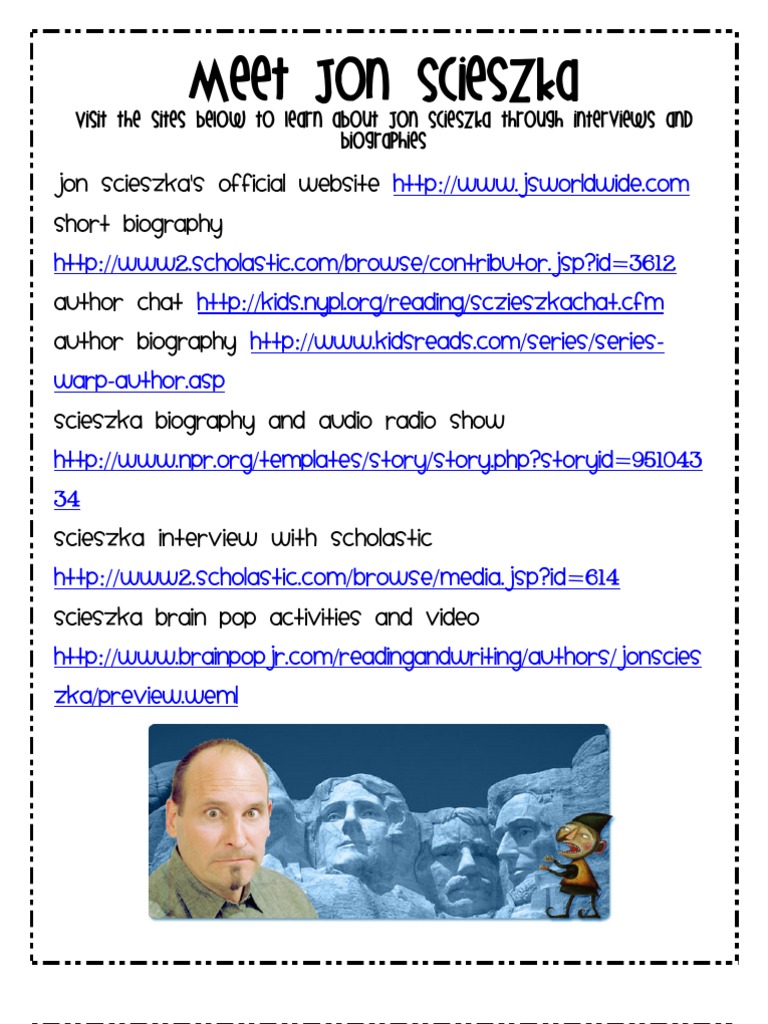 Jon Scieszka Preview | Download Free PDF | Fairy Tales