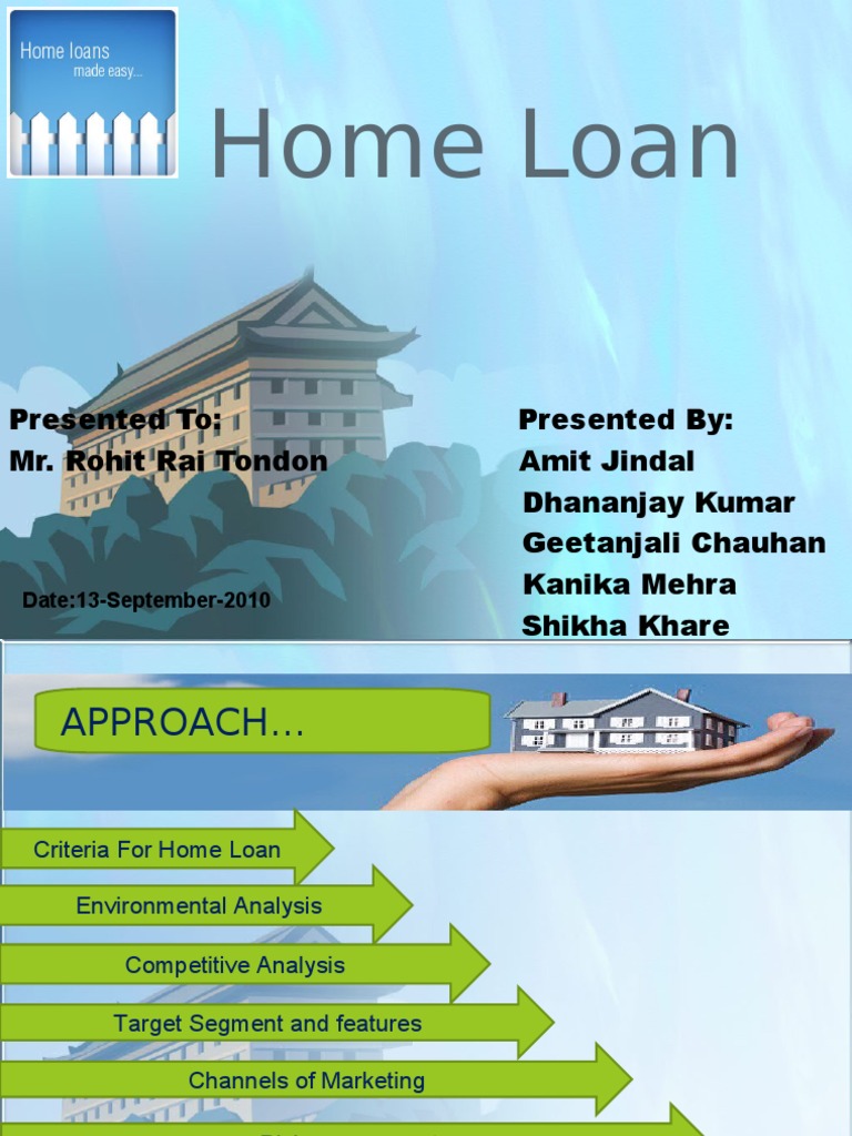 Home Loan Project | PDF | Mortgage Loan | Loans