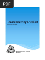 30% Design Drawings Checklist | PDF | Specification (Technical Standard ...