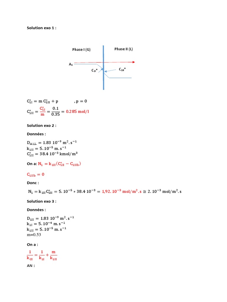 Solution de Série de TD1 | PDF