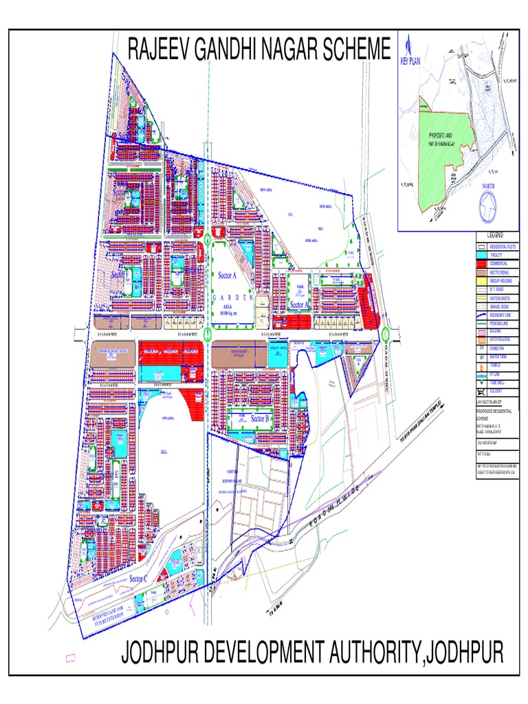 Rajiv Gandhi Nagar Map | PDF