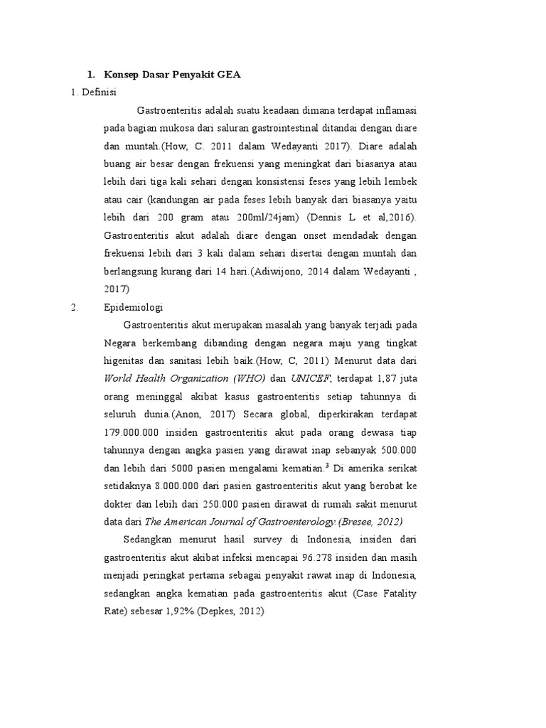 Askep-GEA Yuni | PDF | Pengembangan Diri | Kesehatan Holistik