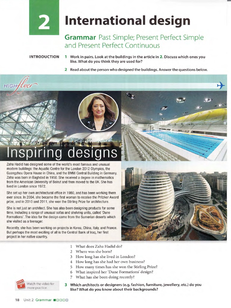 UNIT 2 International Express Intermediate Students Book | PDF | Perfect ...