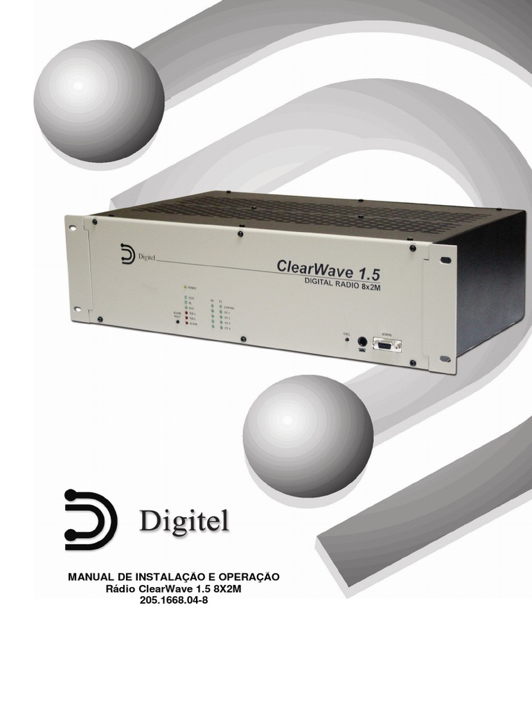 Manual ClearWave 1.5: Instalação e Operação | PDF | Programas | Antena ...