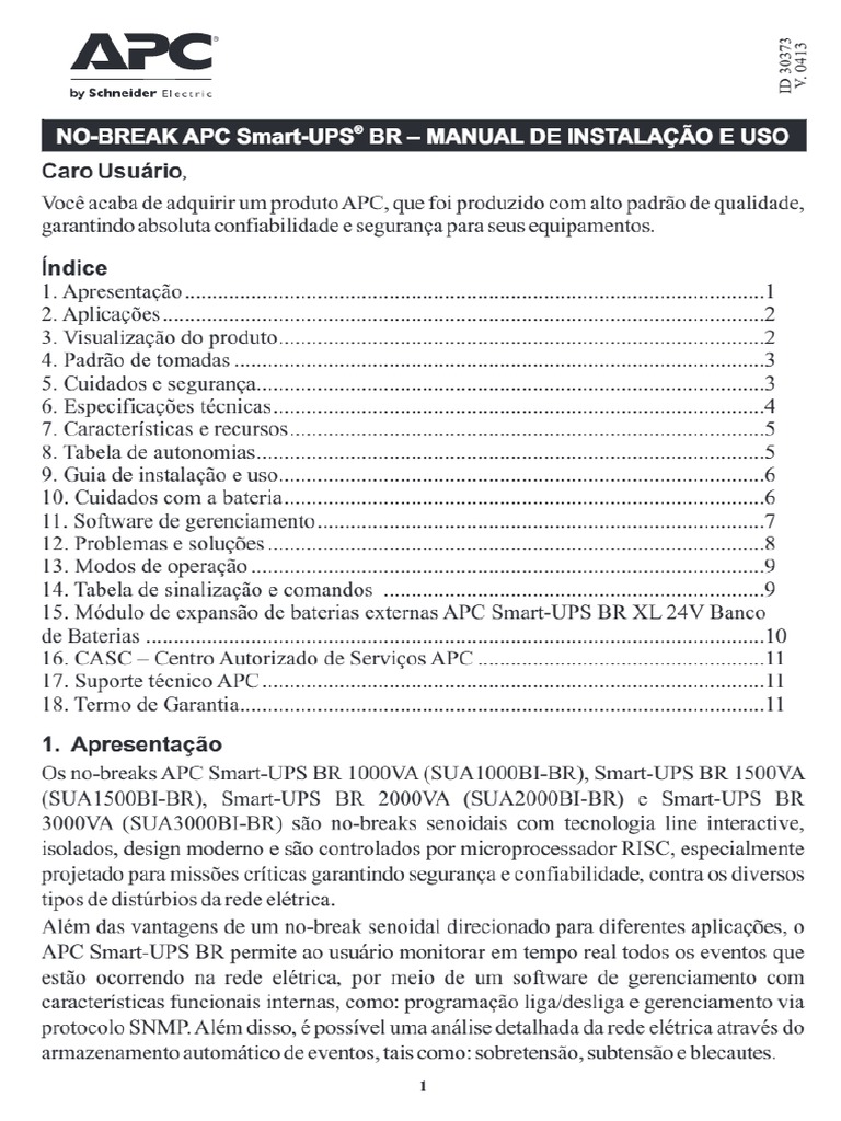 No Break APC Smart Ups | PDF