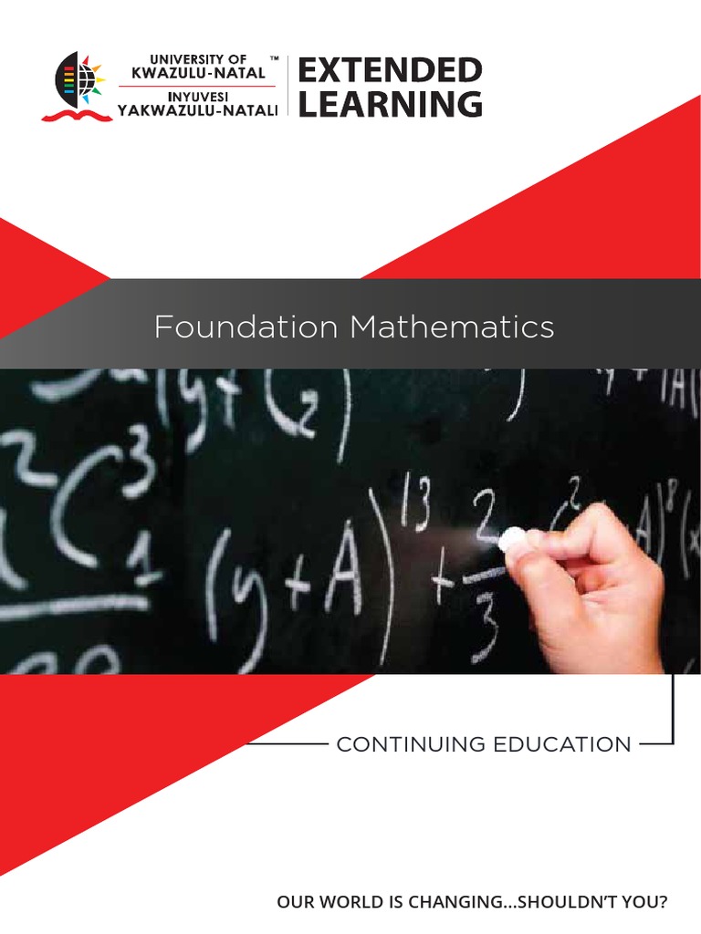 Foundation Mathematics 20201116 | PDF | Academic Degree | Mathematics