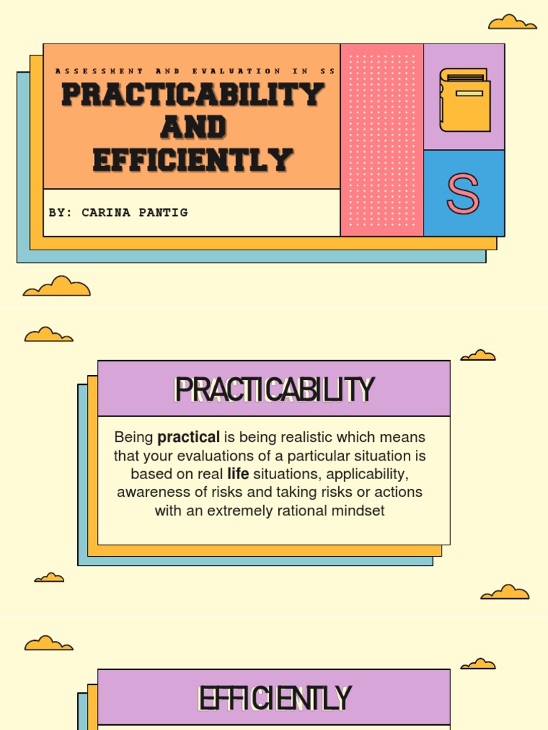 Practicability and Efficiently | Download Free PDF | Educational ...