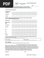 VFS GLOBAL Services: Courier & SMS Request Form | PDF