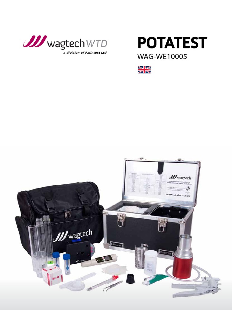 Wagtech Protable Water Testing Kit Instructions For Use | PDF
