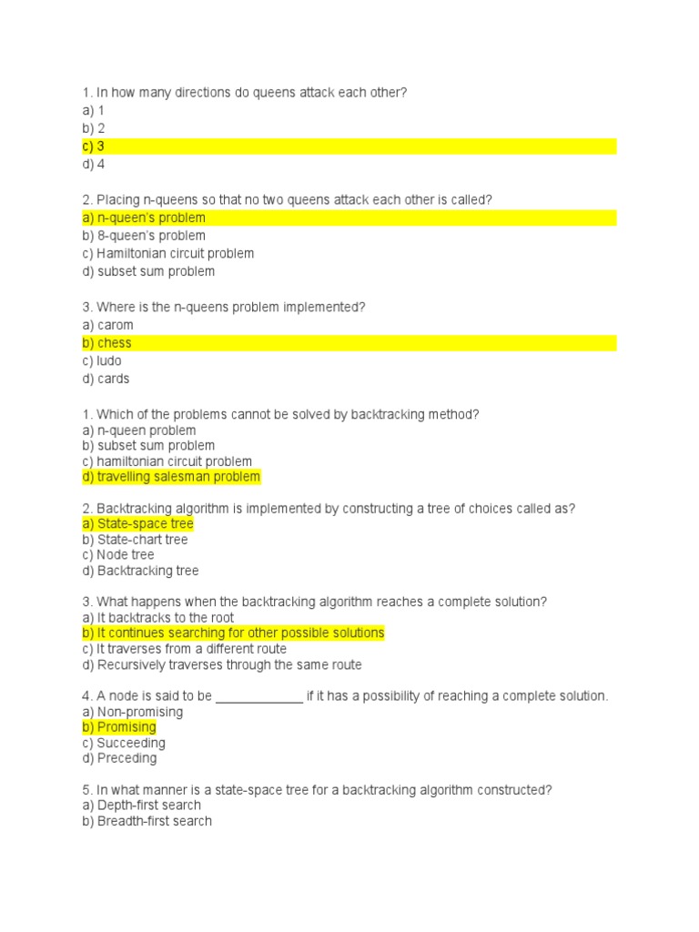 Daa MCQ | PDF | Time Complexity | Computational Science