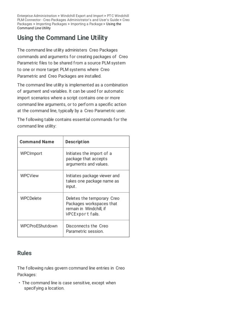 Using The Command Line Utility | PDF | Command Line Interface | Computing