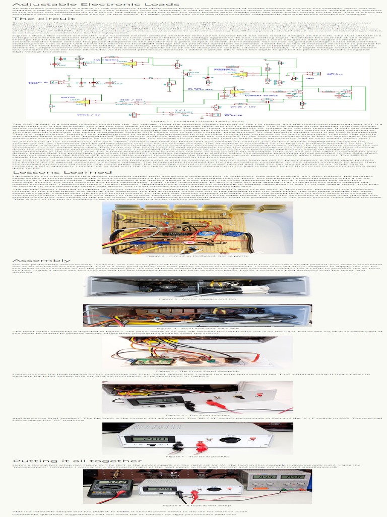Building An Adjustable Constant Current Load | PDF