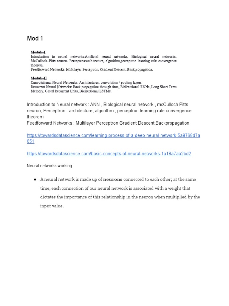 NNDL | PDF | Artificial Neural Network | Deep Learning