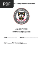 Physics Working Model Ideas | PDF | Light | Optics