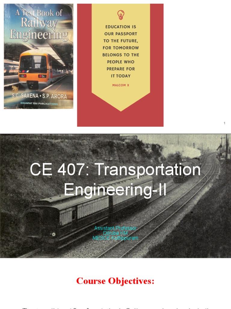 Module 1 | PDF | Light Rail | Rapid Transit