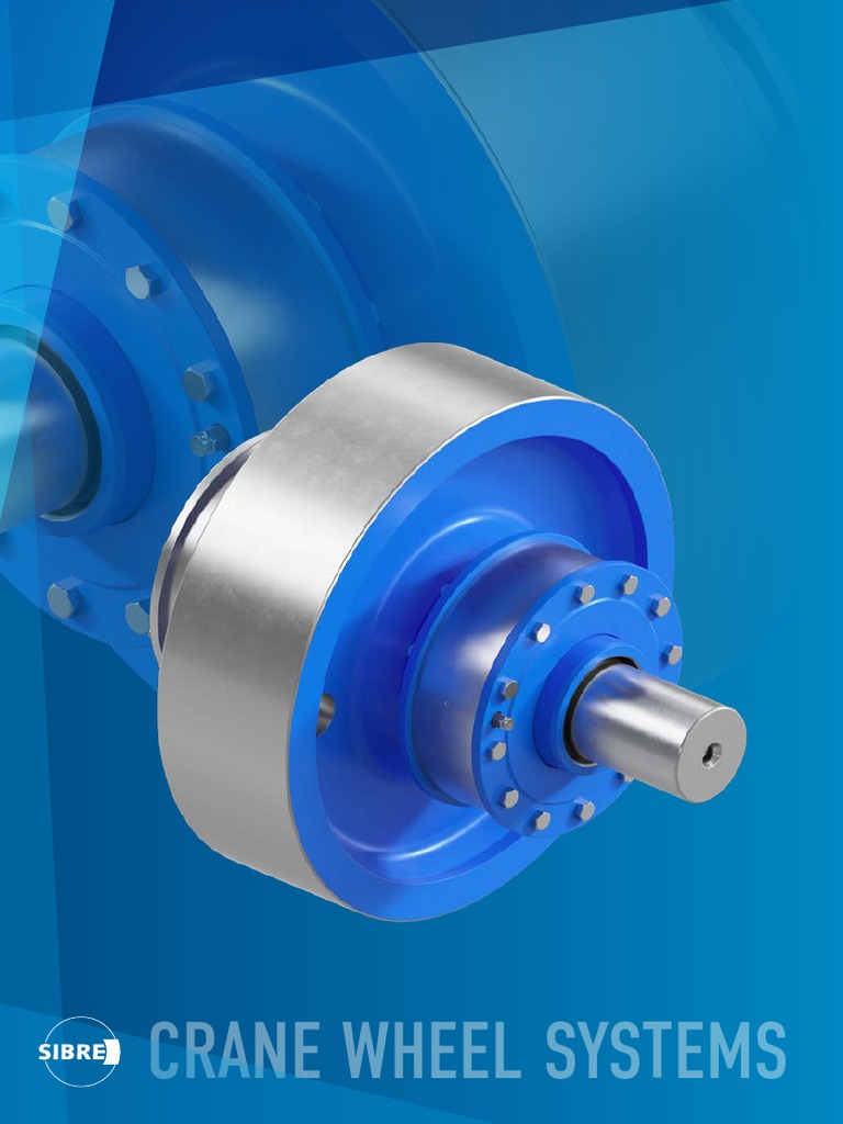 Sibre Data Sheet Couplings Crane Wheel Systems | PDF | Gear | Crane ...