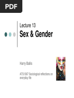 Feminist Perspectives On Sex and Gender | PDF | Gender Role | Gender