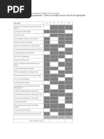 The VARK Questionnaire Scoring Chart | PDF