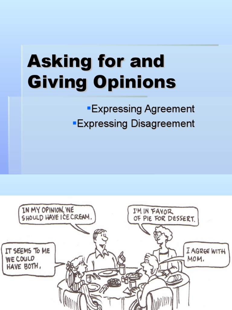 Opinion Expression and Response Guide | PDF