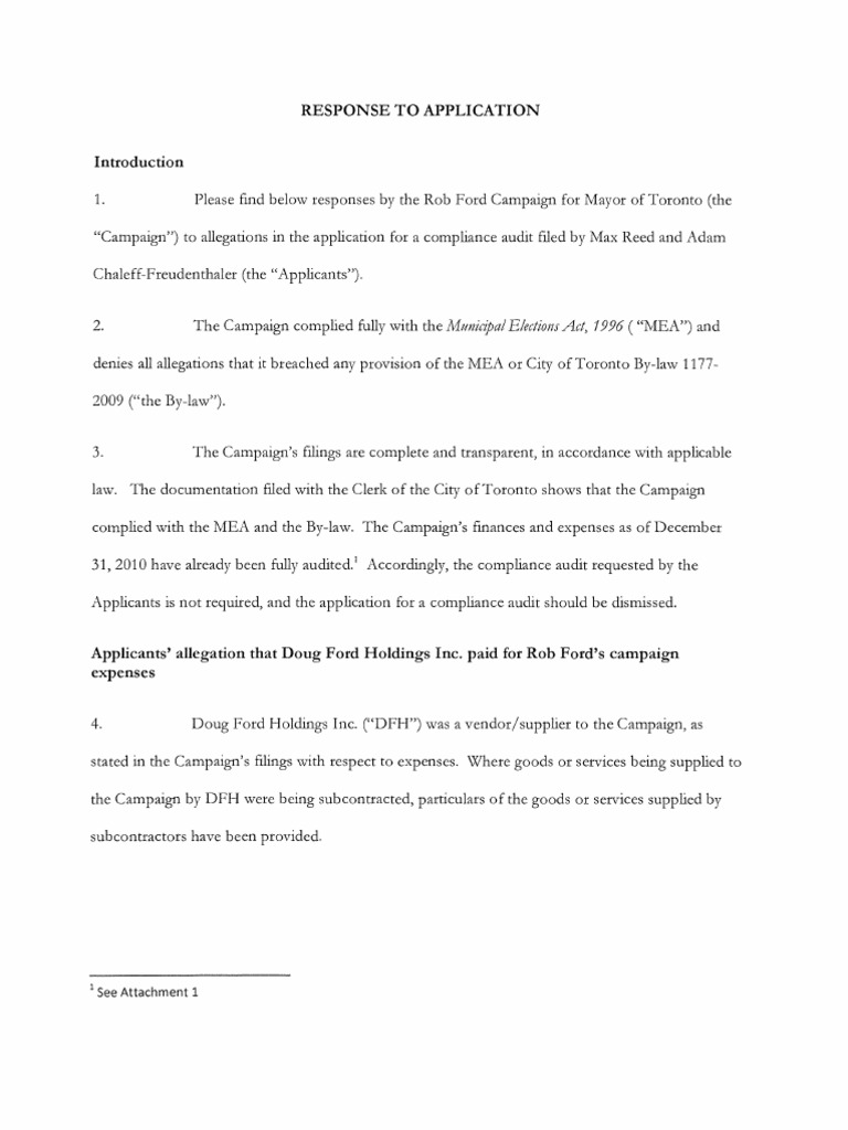 Response To Max Reed and Adam Chaleff-Freudenthaler | PDF | Financial ...