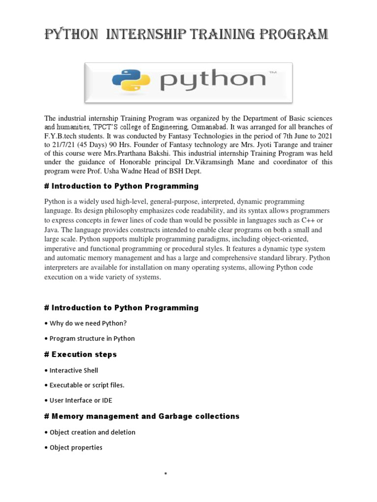Phyton Report | PDF | Python (Programming Language) | Class (Computer Programming)