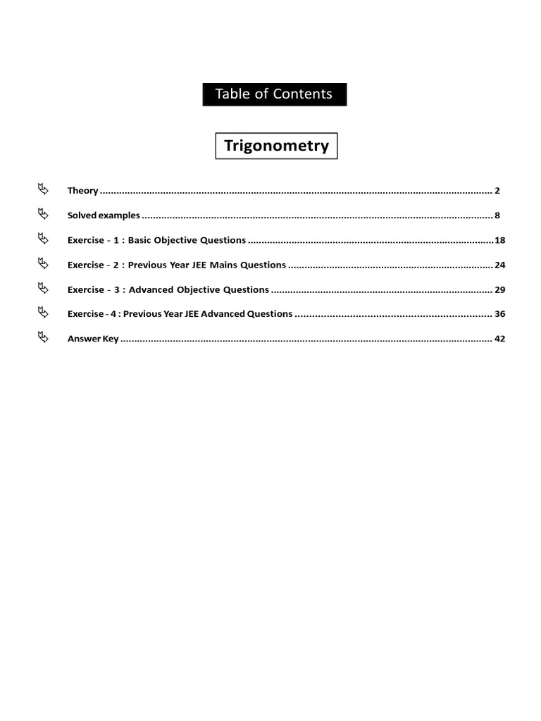 CH 4. Trigonometry (Math +1) | PDF | Trigonometry | Trigonometric Functions