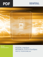 TBEA Modbus Grid-Connected Inverter Communication Protocol20180605 | PDF | Byte | Electromagnetism