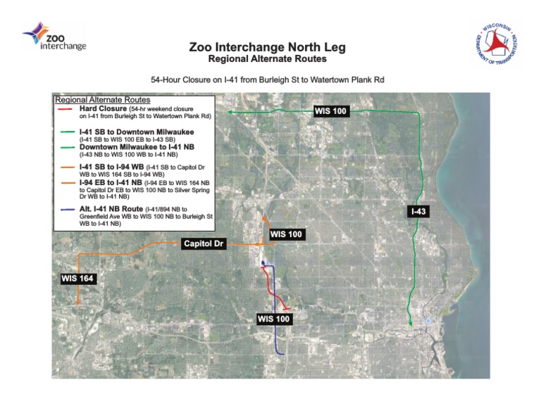 Regional Alternate Routes - v2 | PDF