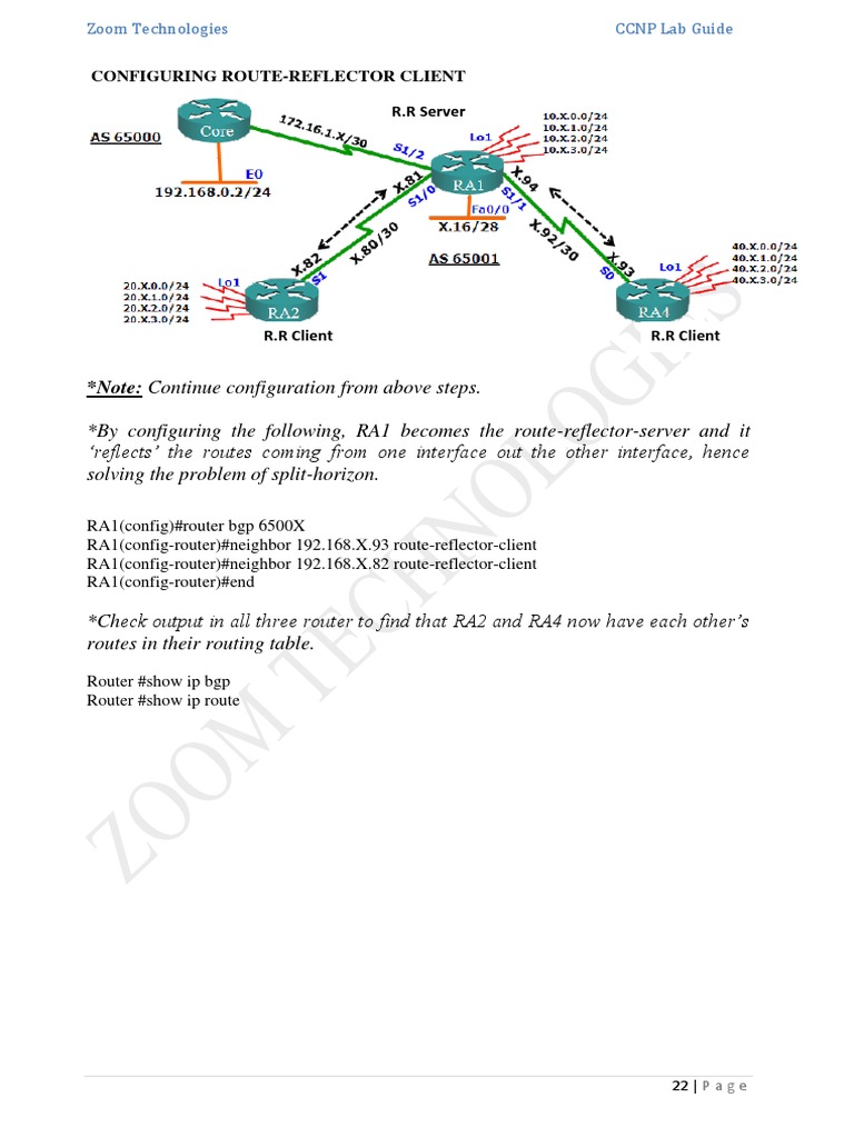 Zoom CCNP All Labs 1 73 - 26 26 | PDF | Computers | Technology ...
