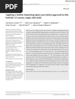 Askling Protocol | PDF | Physical Therapy | Knee