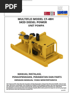 Komponen Pompa Multiflo 420 EX | PDF