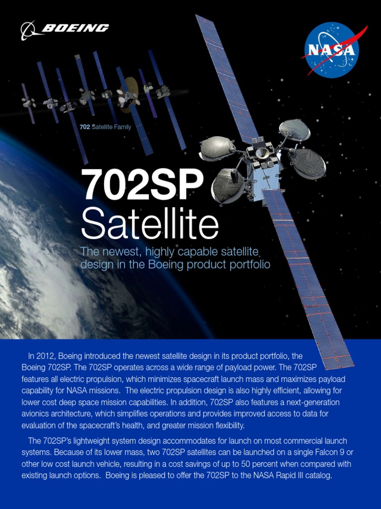 Satellite: The Newest, Highly Capable Satellite Design in The Boeing ...