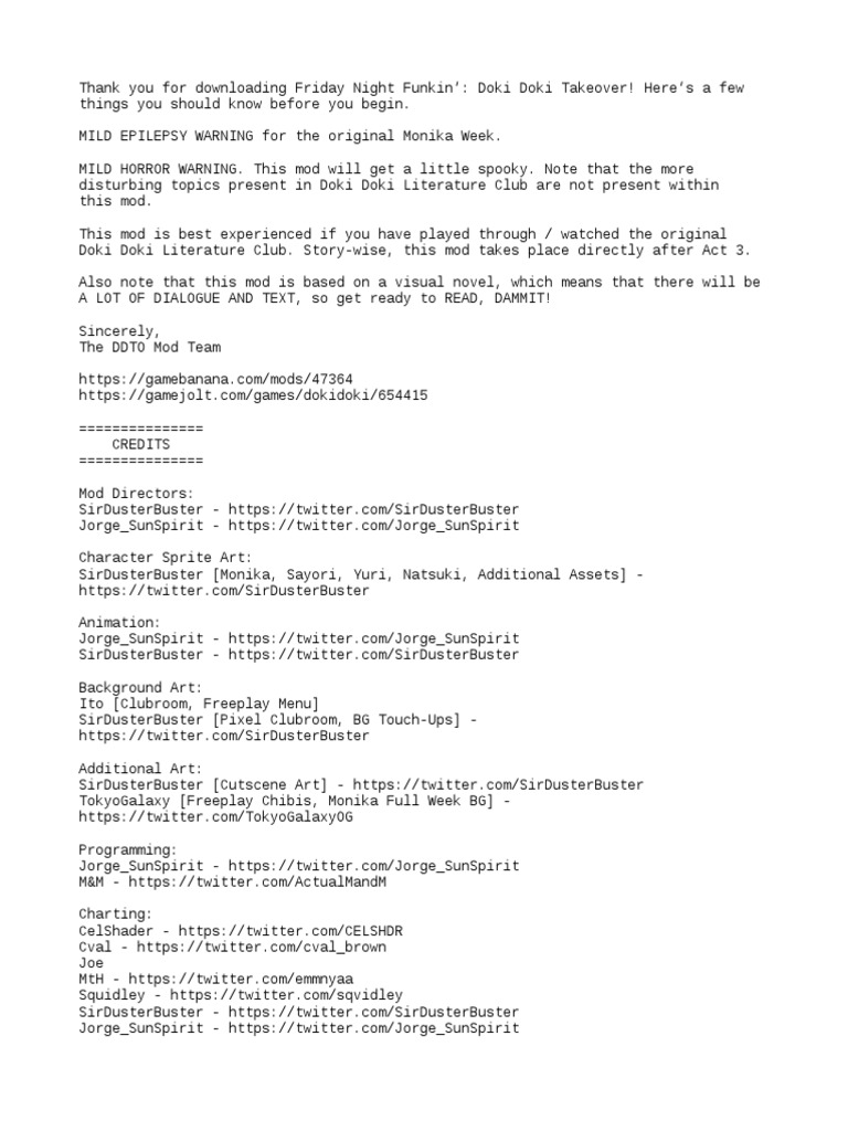 Doki Readme | PDF
