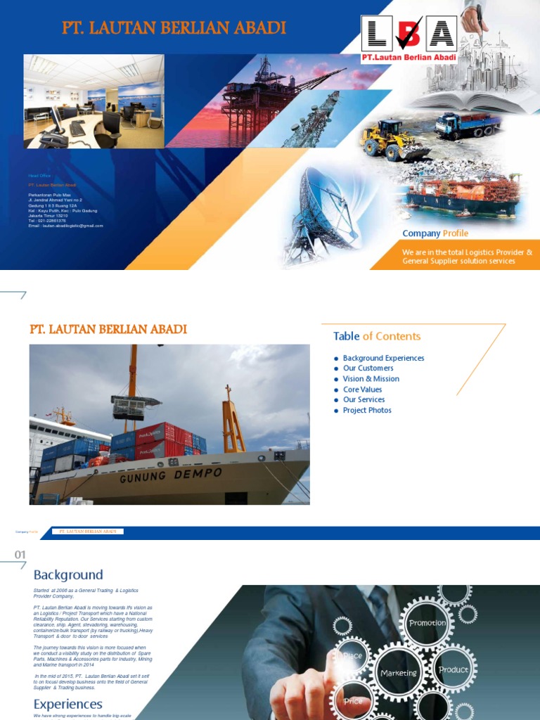 LBA Company Profile | PDF | Cargo | Transport