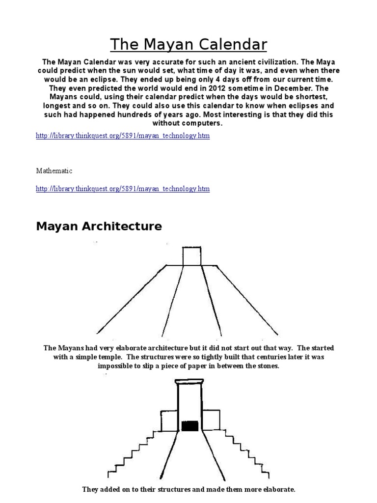 Mayan Tools and Technology Overview | PDF | Maya Civilization | Clothing