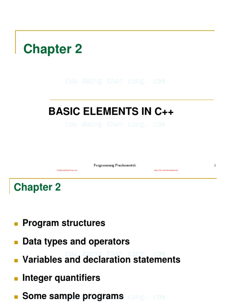 Ky-Thuat-Lap-Trinh - 3-Basic-Elements-In-C++ - (Cuuduongthancong - Com ...