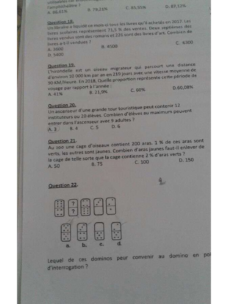 Concour Oncf | PDF