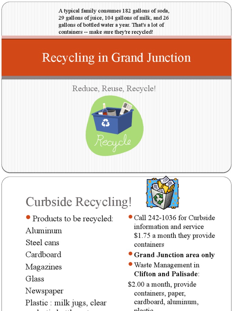 Recycling in Grand Junction | PDF | Recycling | Waste