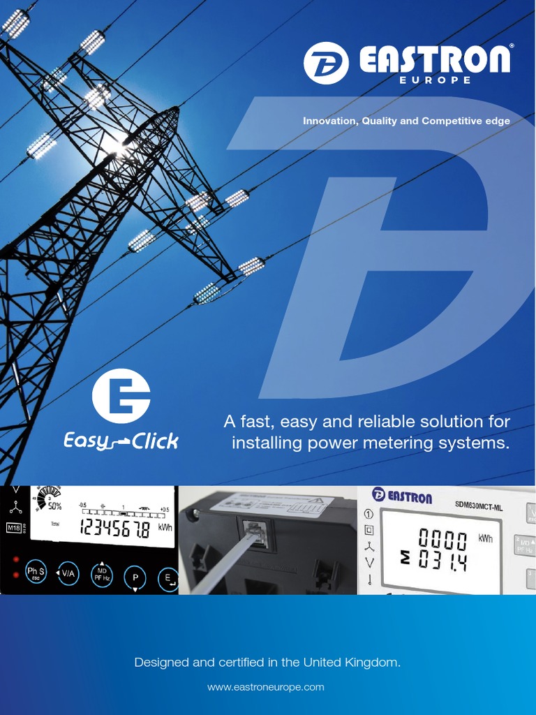 Eastron Easyclick Brochure Oct-2020 | PDF | User Interface | Computer ...