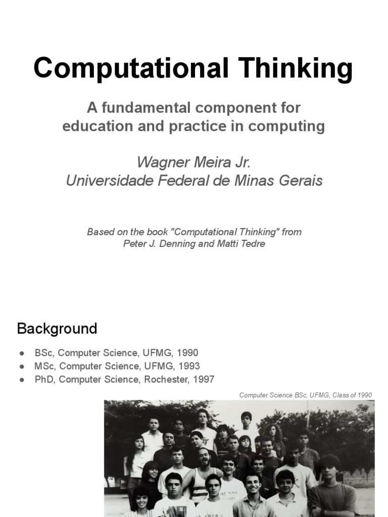 Computational Thinking | PDF | Algorithms | Computing