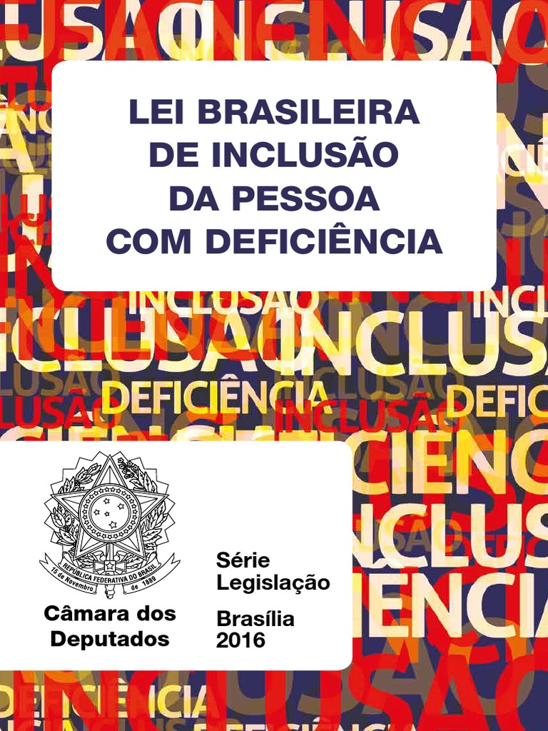 Lei Brasileira Inclusao Pessoa Deficiencia - Ampliado | PDF ...