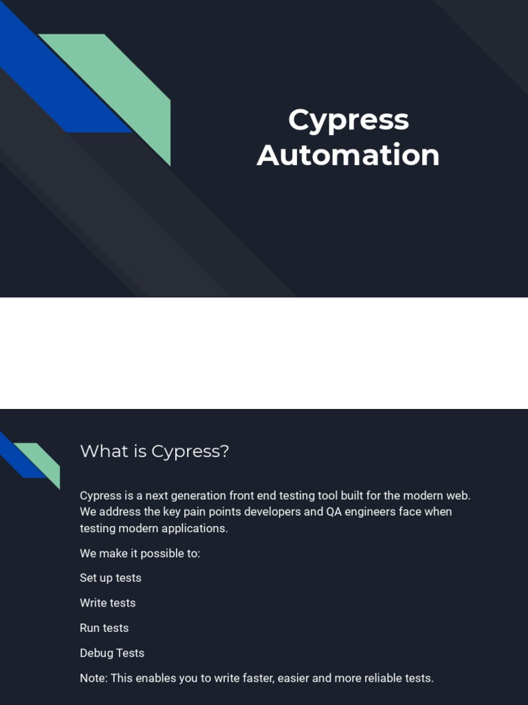 Cypress in A Nutshell | PDF | Systems Engineering | Computing